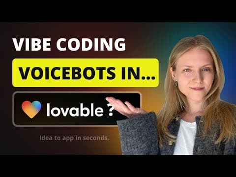 Elevenlabs - Lovable Video Tutorials & Guides