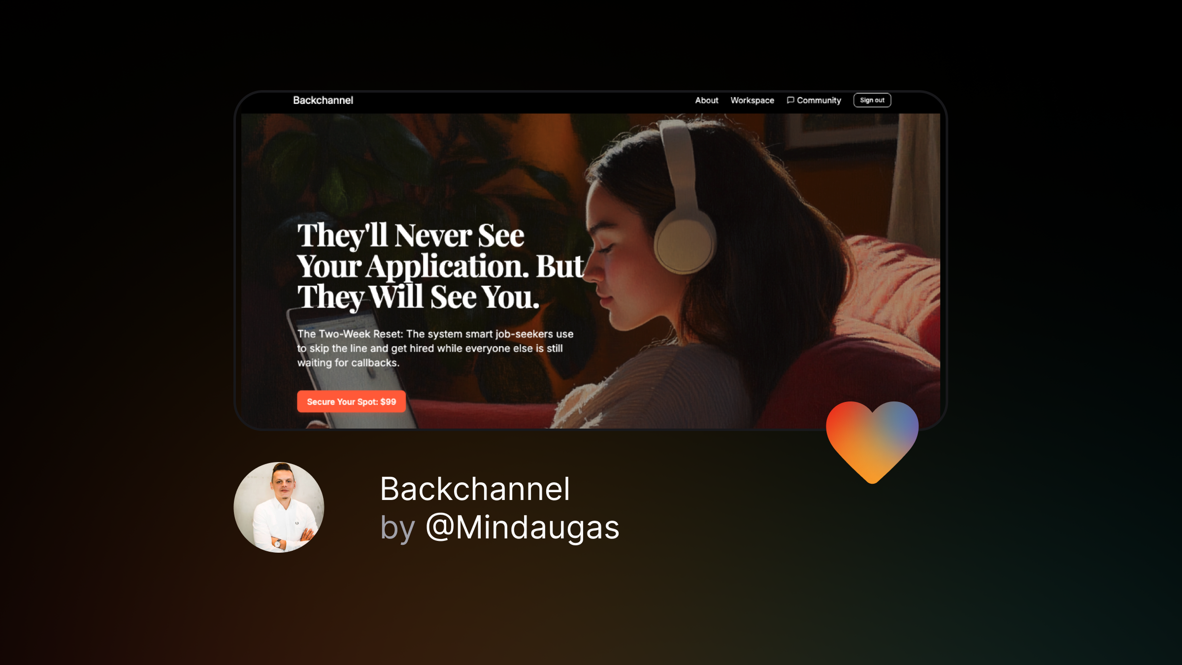 How Mindaugas Built Backchannel with Lovable - Lovable Blog