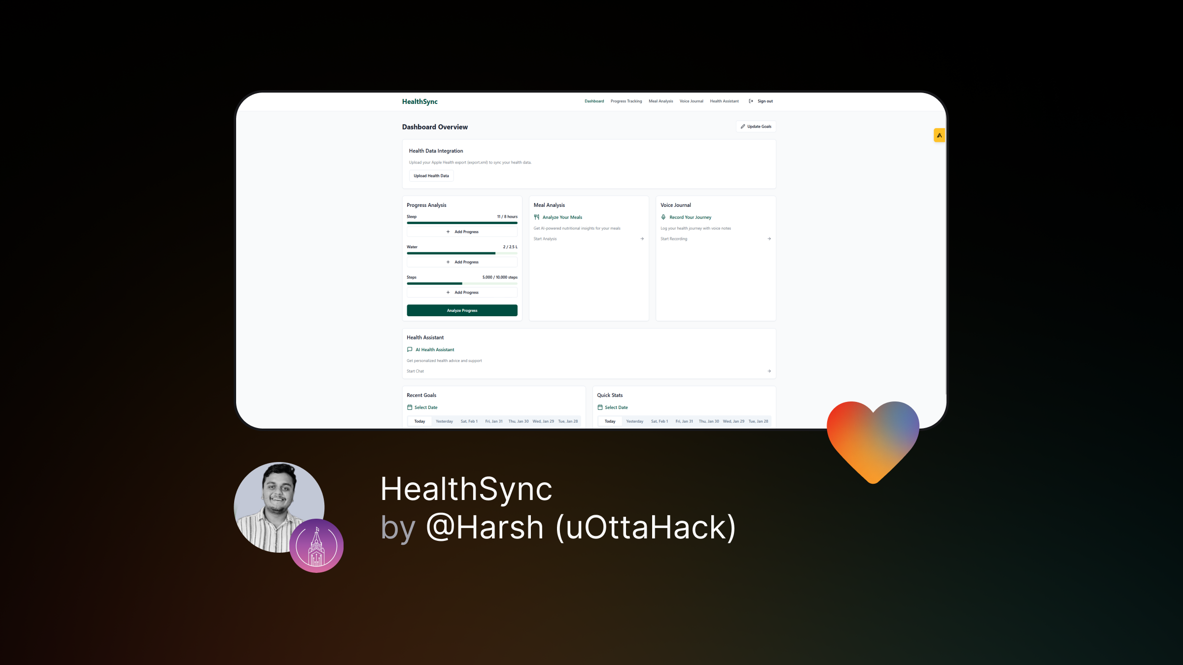 Building HealthSync in Hours - Lovable Blog