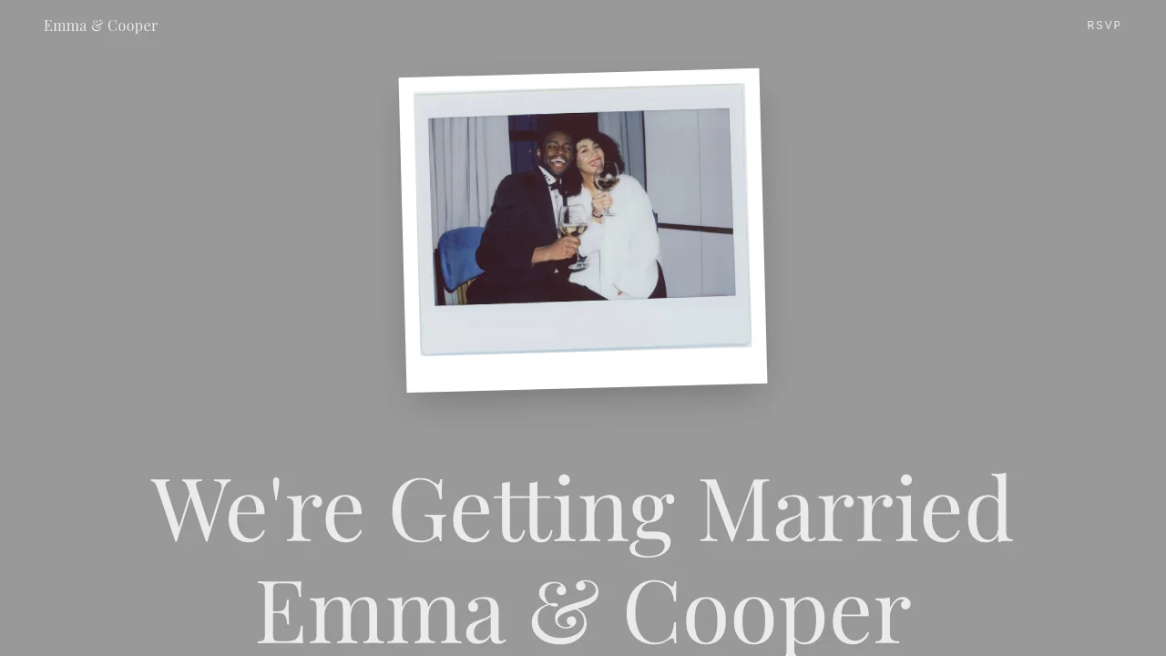 Evermore Wedding Invitation Template | Lovable